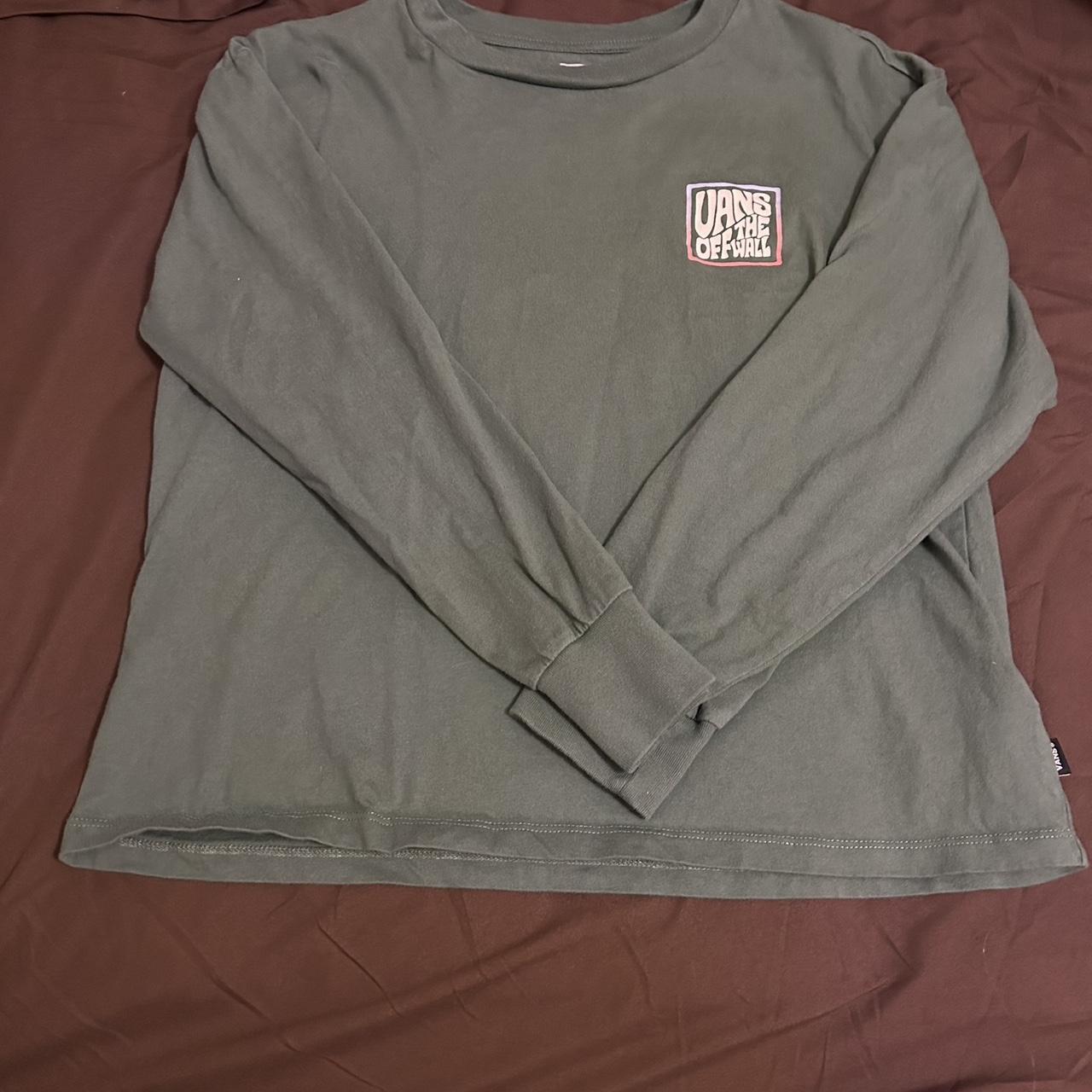 Large crop vans long sleeve never worn - Depop