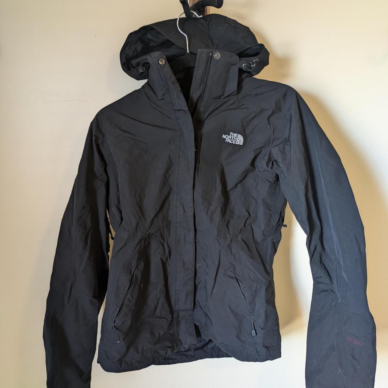 Small women's North Face jacket in black. Quality is... - Depop