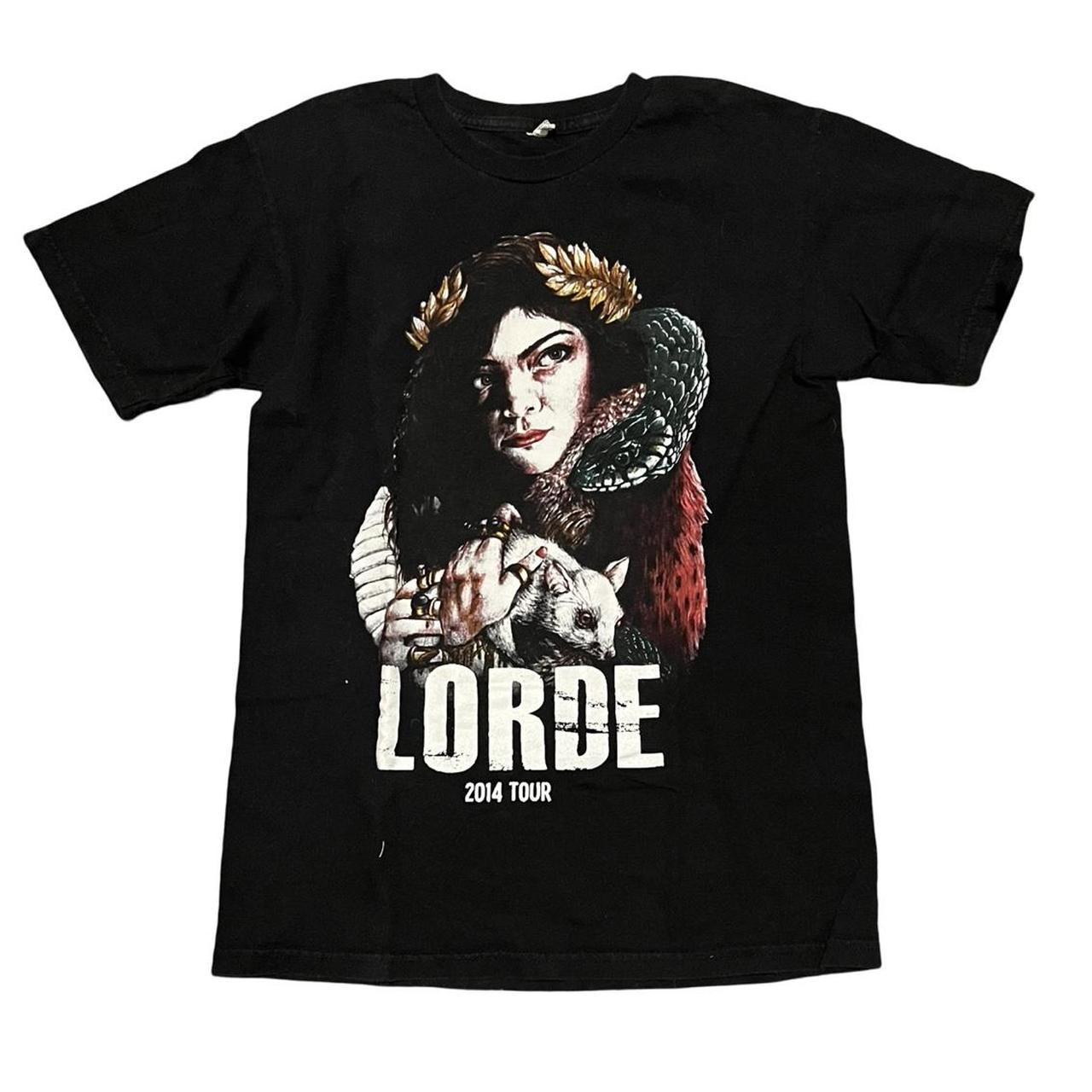 LORDE 2014 TOUR merch tshirt - size small tag is... - Depop