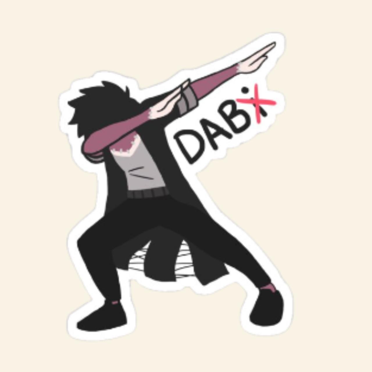 My Hero Academia: Dabi Dabbing - Vinyl Sticker... - Depop