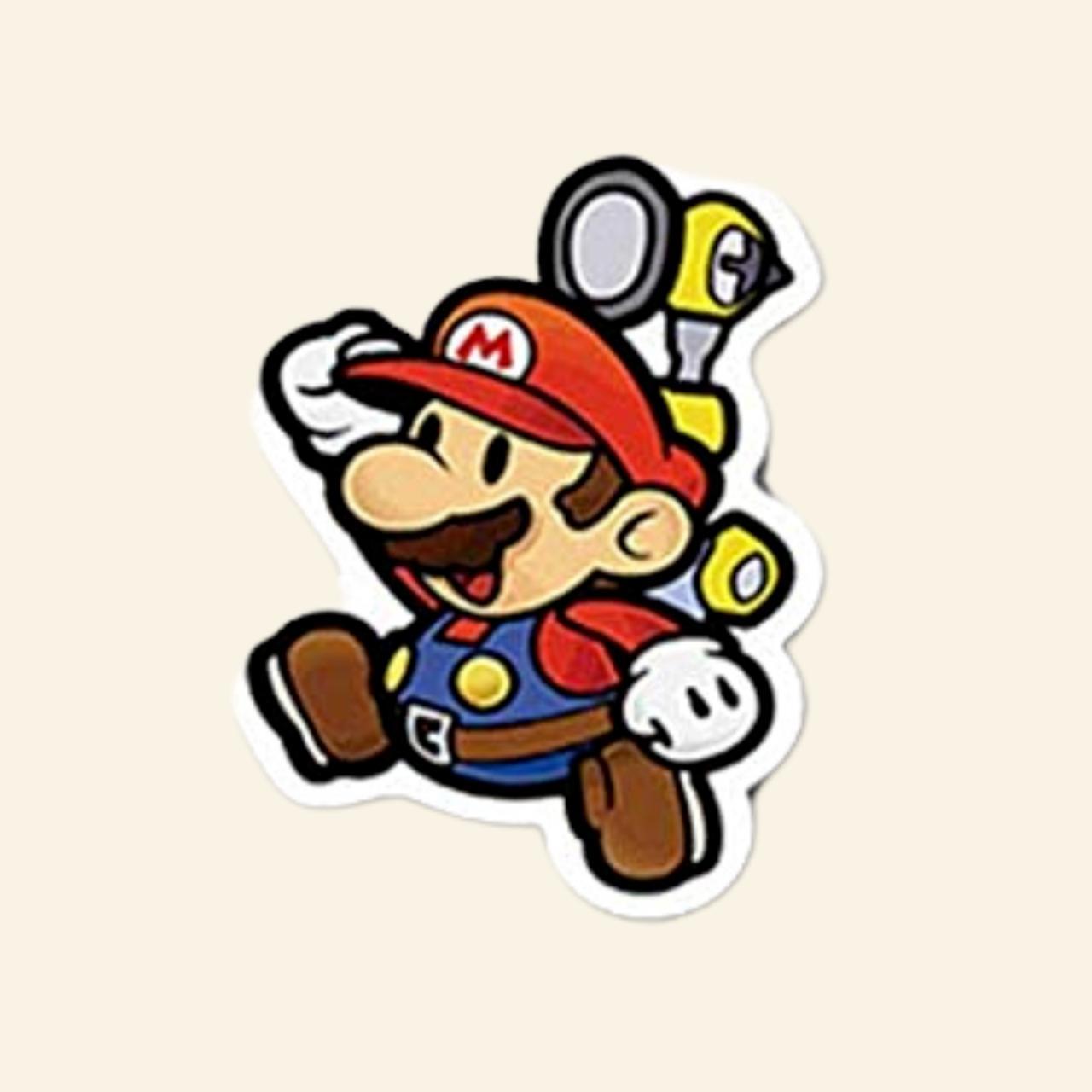 Super Mario Bros Sticker - Mario CUSTOM BUNDLES &... - Depop