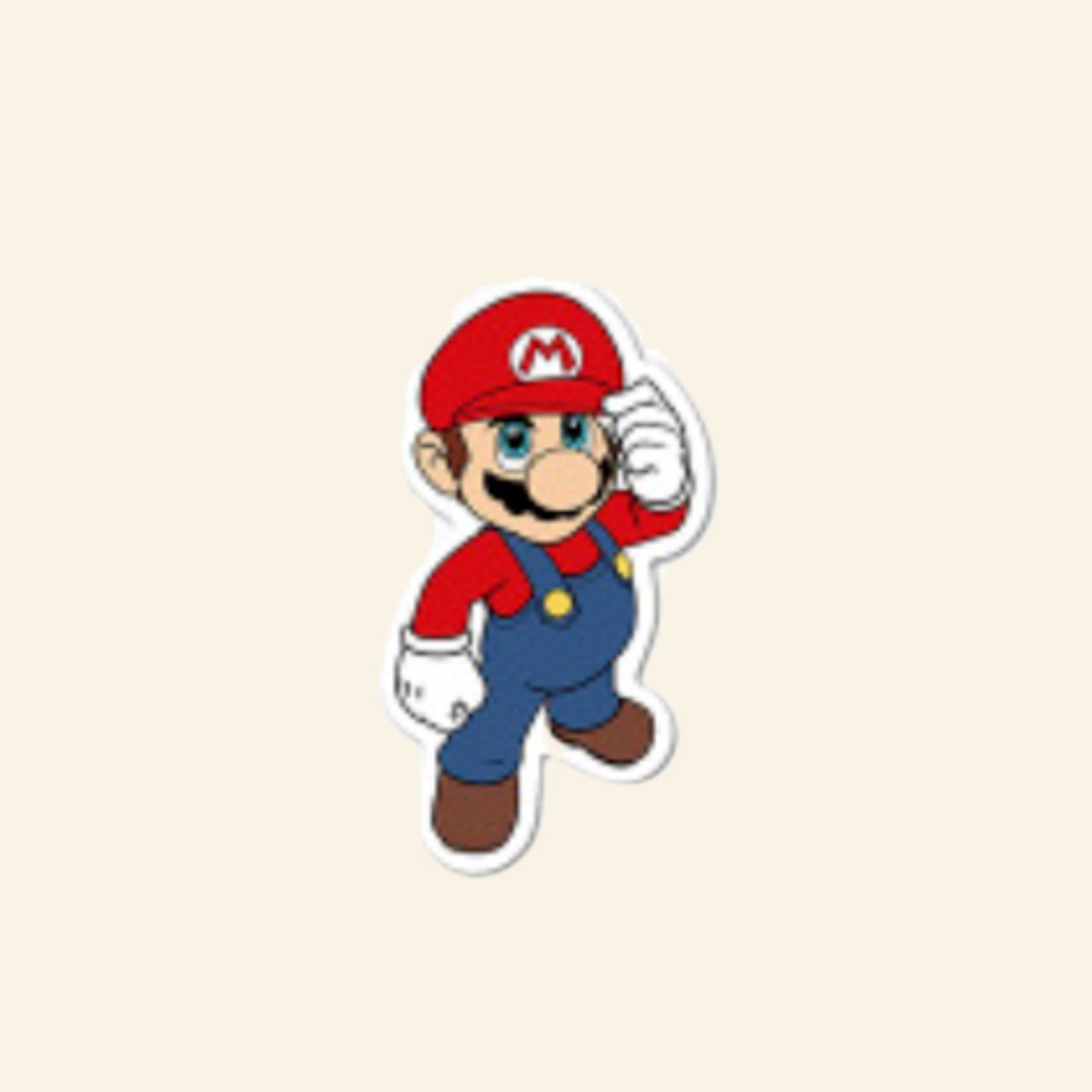 Super Mario Bros Sticker - Mario CUSTOM BUNDLES &... - Depop