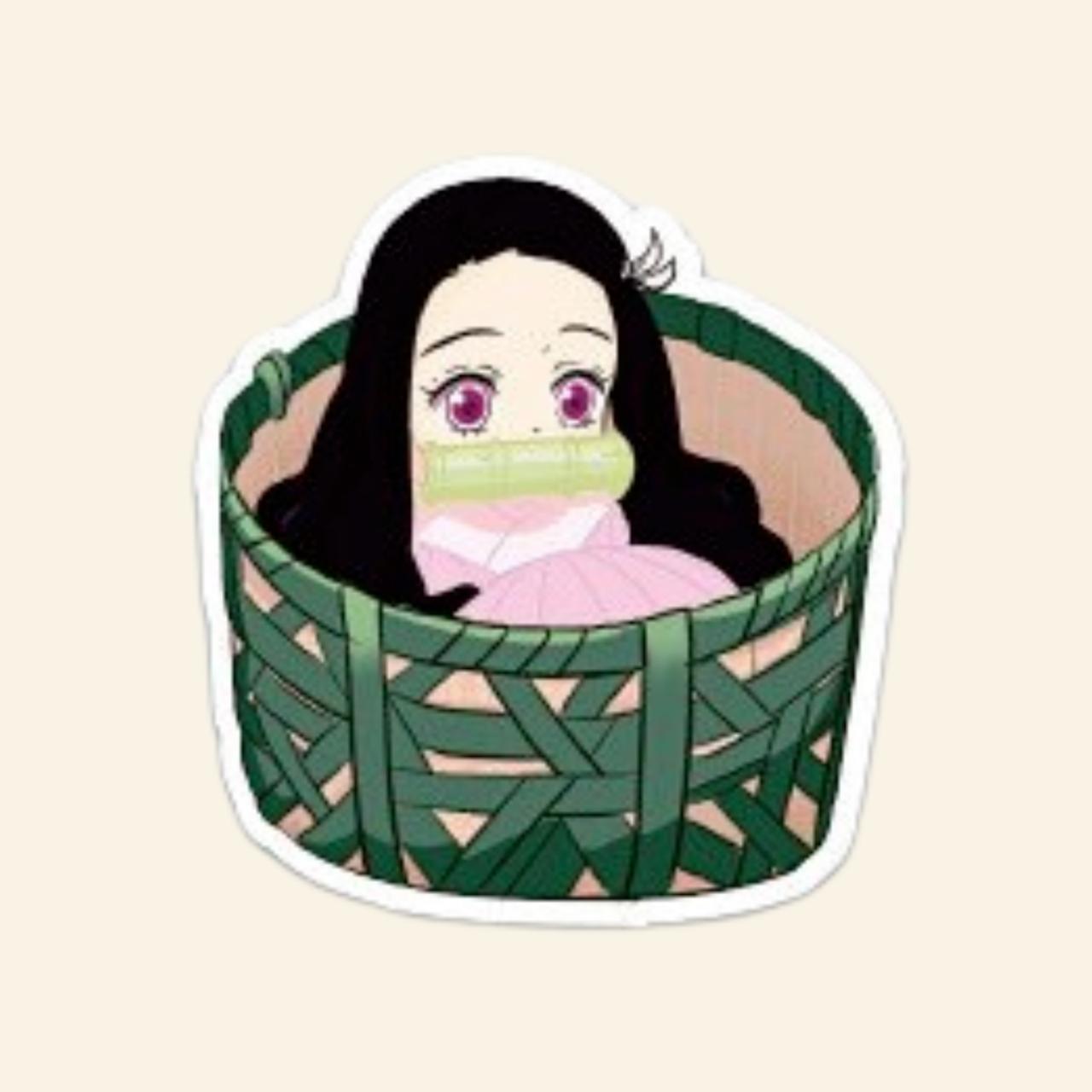 Demon Slayer: Kimetsu no Yaiba Vinyl PVC Sticker... - Depop