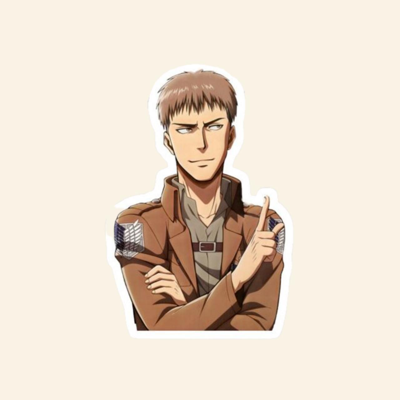 Attack On Titan Matte Decal Sticker - Jean Kirstein... - Depop