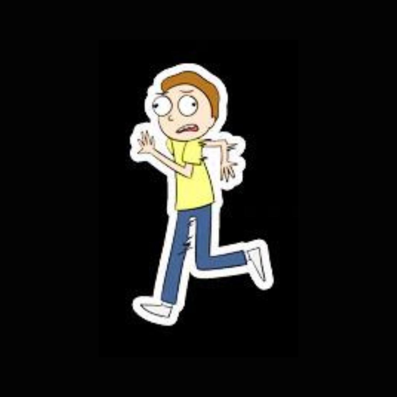 Rick and Morty PVC Vinyl Matte Sticker Decal - Morty... - Depop