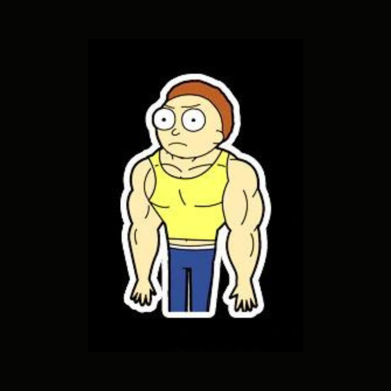 Rick And Morty Pvc Vinyl Matte Sticker Decal Buff Depop