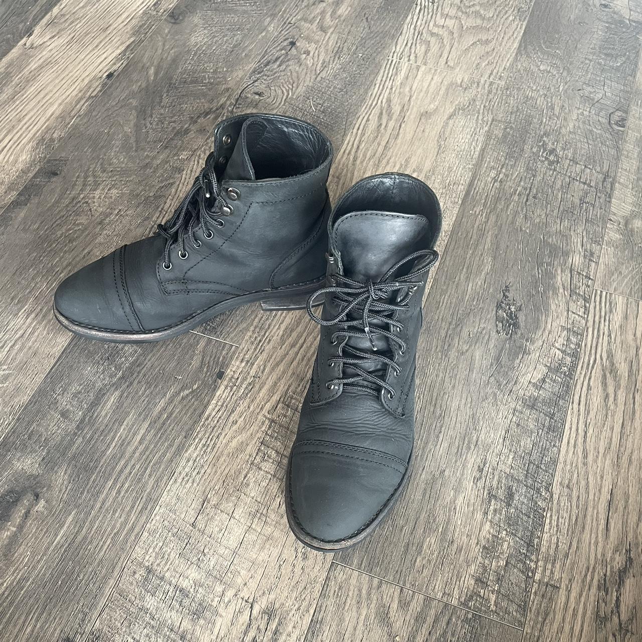 - Thursday Boots captain style dress boot - Fits... - Depop