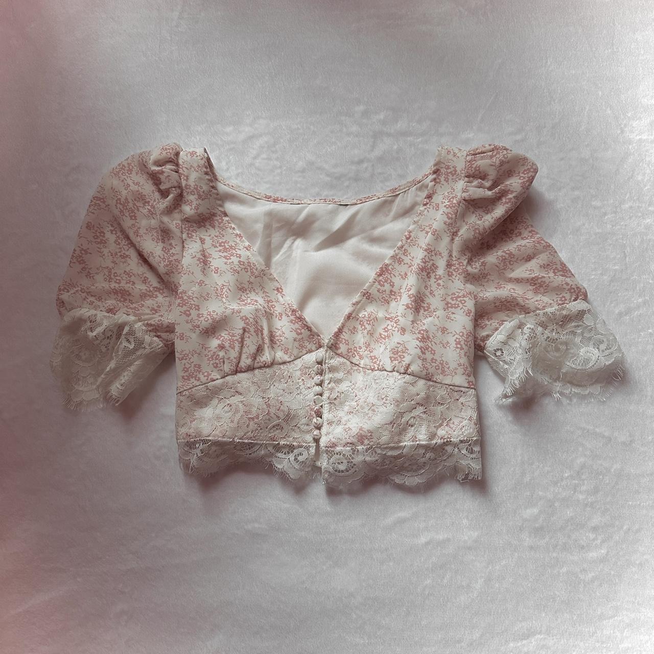 cutest barbie princessy top 😍 nwot CHECK IG for deal... - Depop