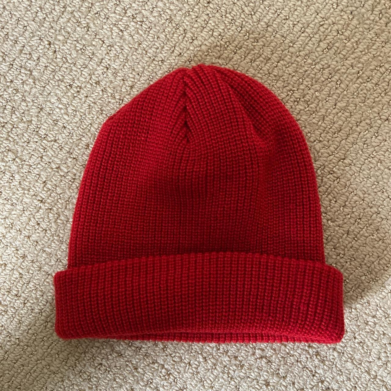 Volcom Men's Red Hat | Depop