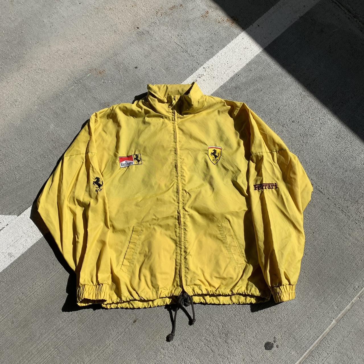 X-Large Ferrari Windbreaker Jacket • 7/10 Condition... - Depop