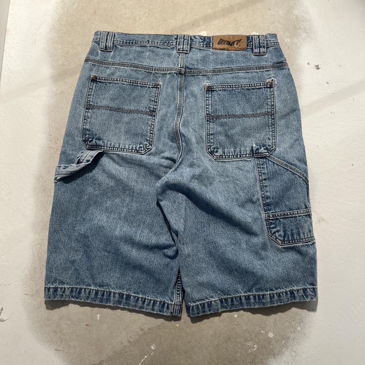vintage utility jorts measures - W 36 - Depop
