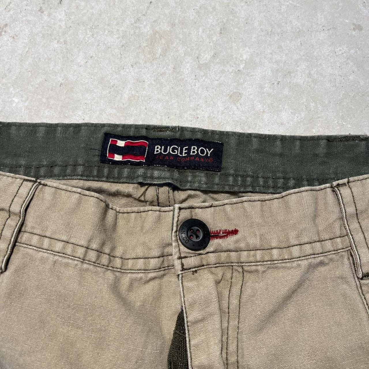 2000s bugle boy cargos measures - W 37 L 30 - Depop