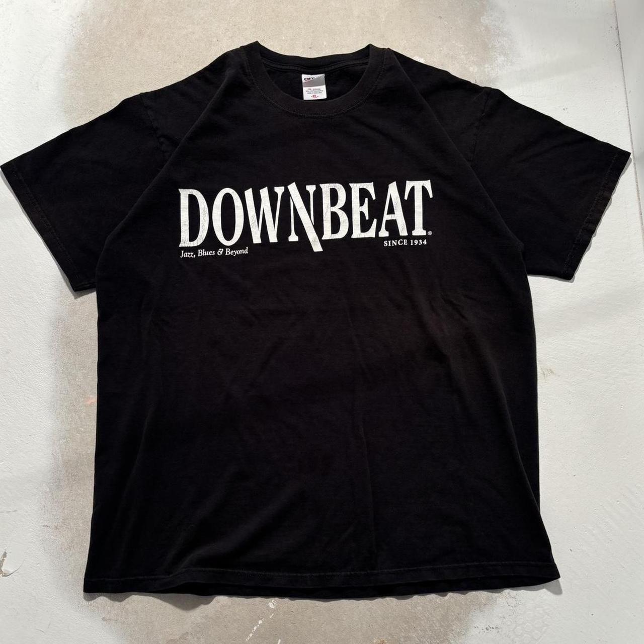 vintage 2000s downbeat magazine shirt size xl - Depop