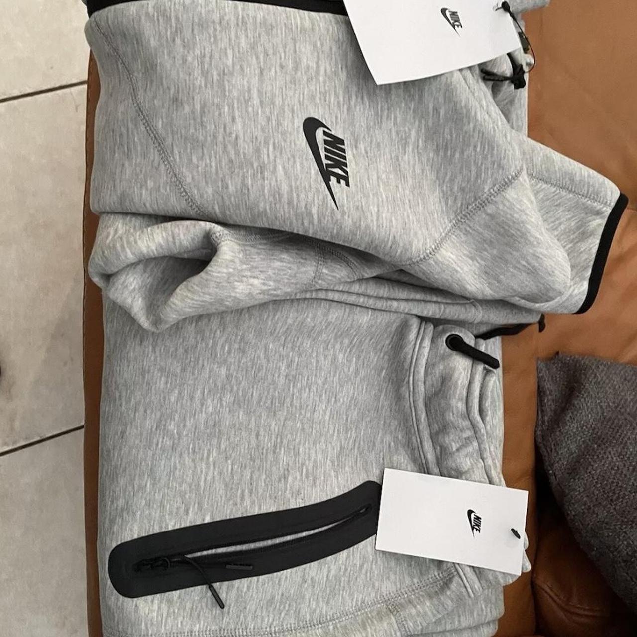 Nike Tech Fleece Full Tracksuit Grey Size Small ... - Depop
