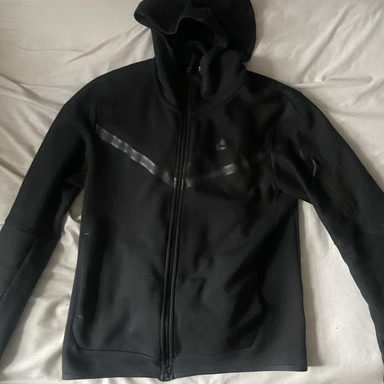 Black Nike Tech Fleece Tracksuit - Medium. Used... - Depop