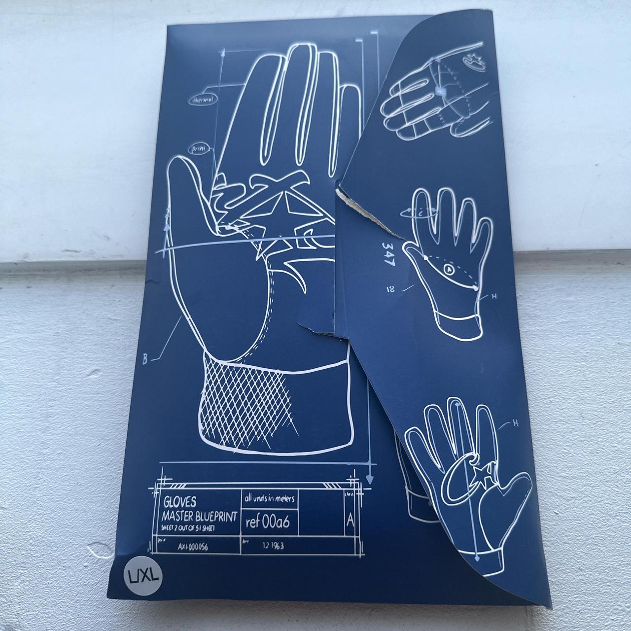 Corteiz Leather black Gloves Brand new in original... - Depop