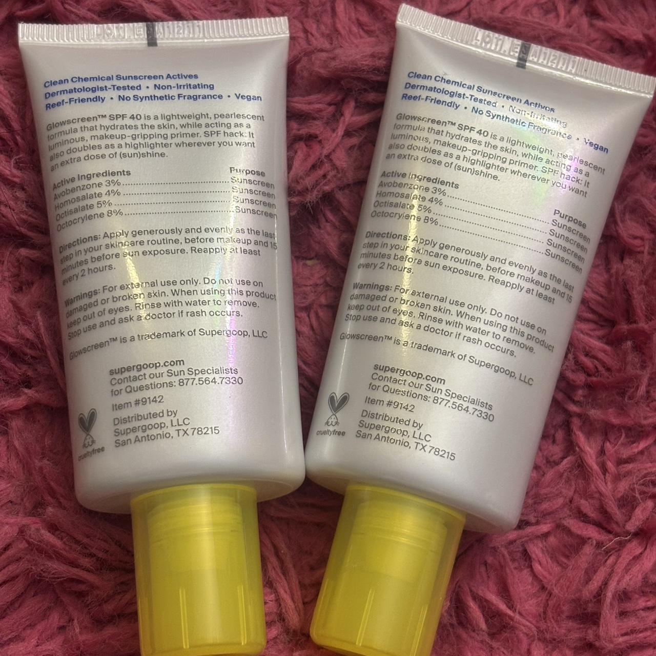 Supergoop! Glow screen SPF 40 sunscreen in the shade... | Depop