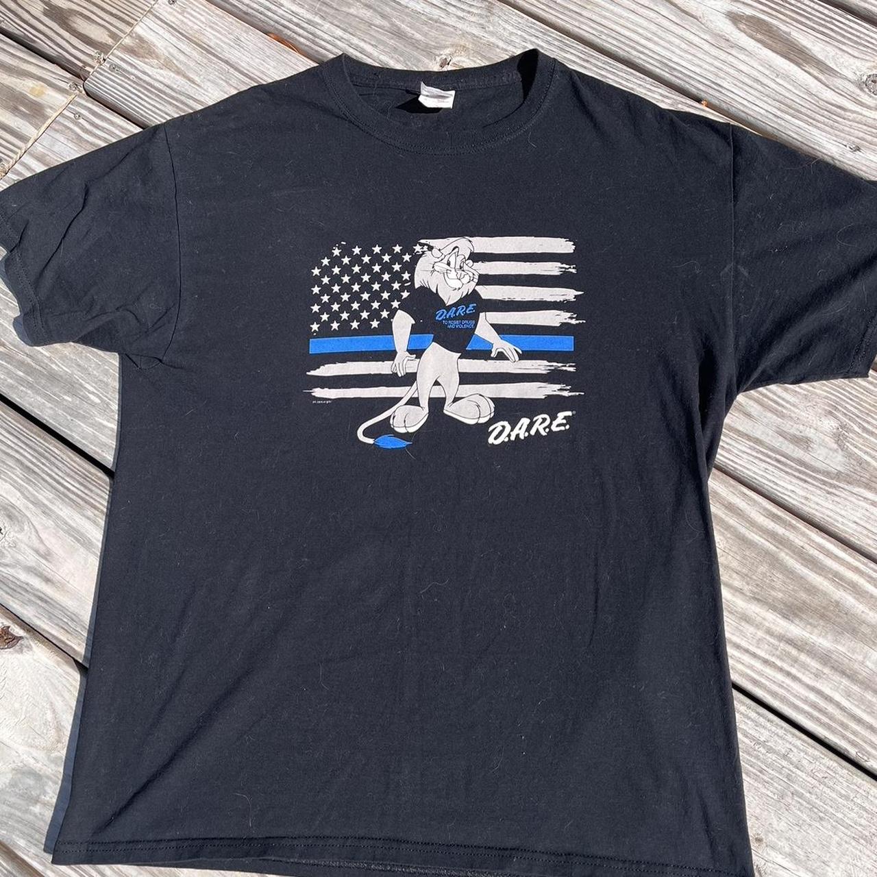 Vintage 90’s D.A.R.E Daren the Lion T-shirt #Vintage... - Depop