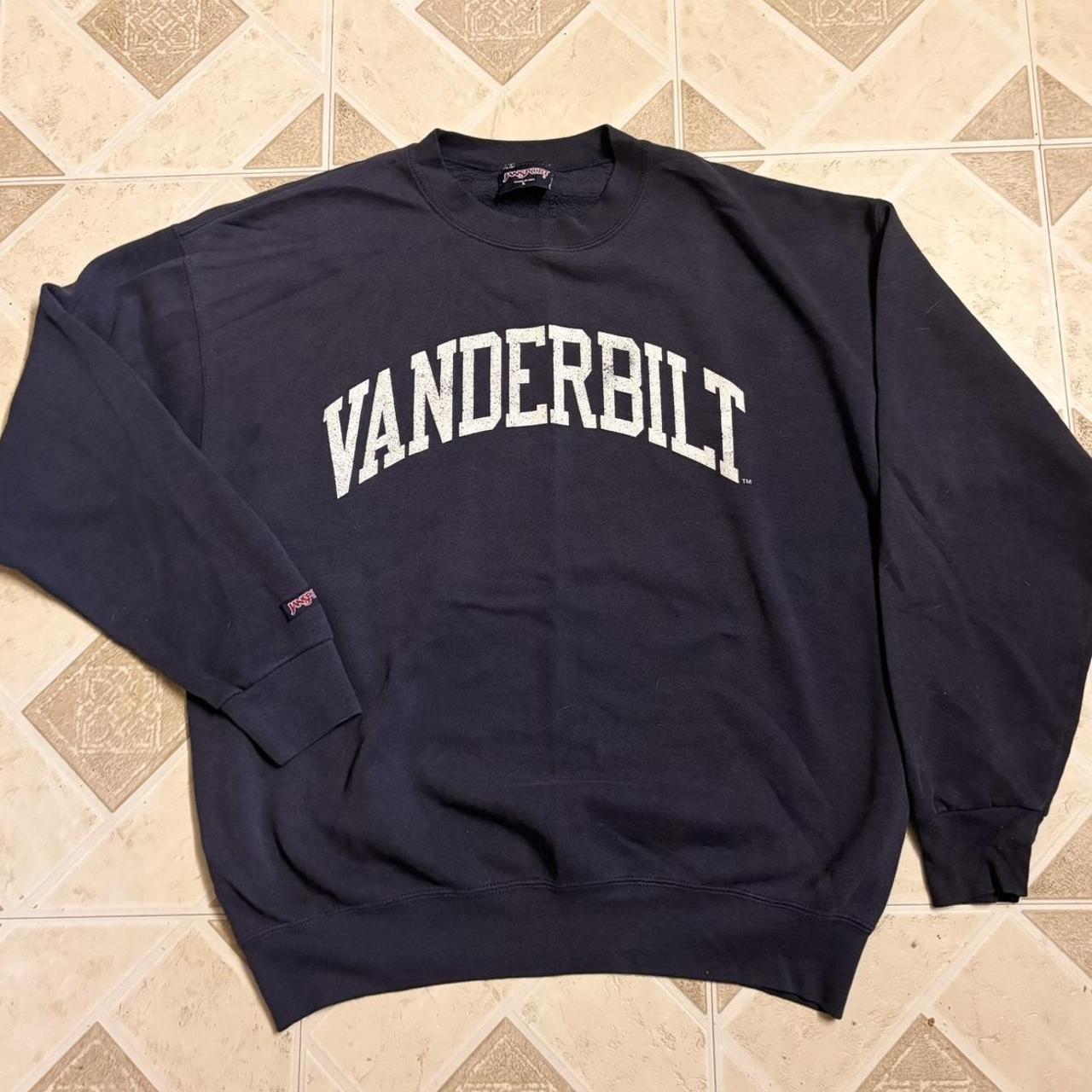 Vintage Jansport Vanderbilt sweatshirt Made in the... - Depop