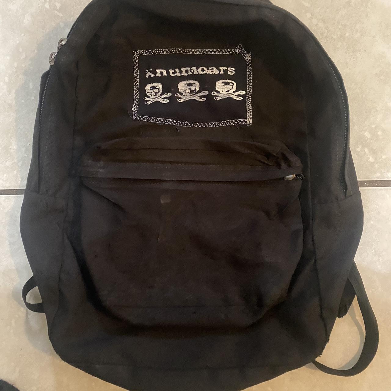 Knumears backpack #rare #skramz #screamo #emo #rare - Depop