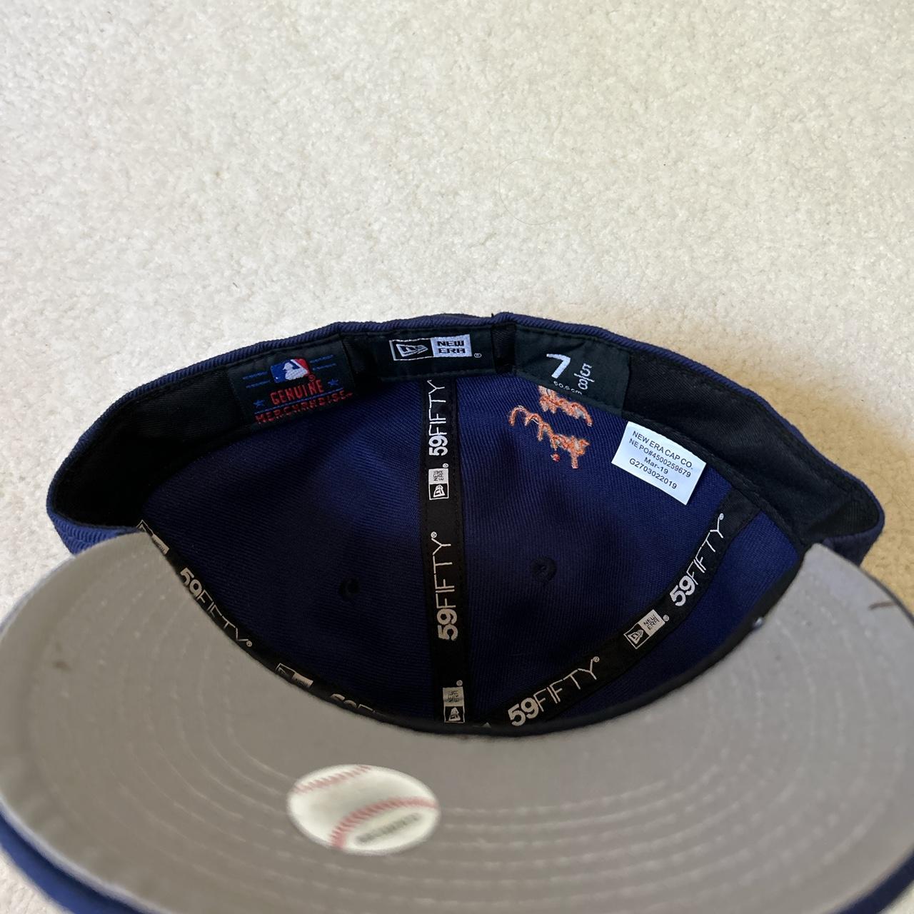 Travis Scott Men's Navy Hat | Depop