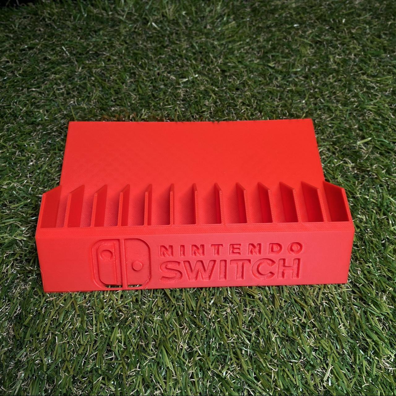 Nintendo Switch Game Stand ⚫️ Can Hold 12 Games ⚫️... - Depop
