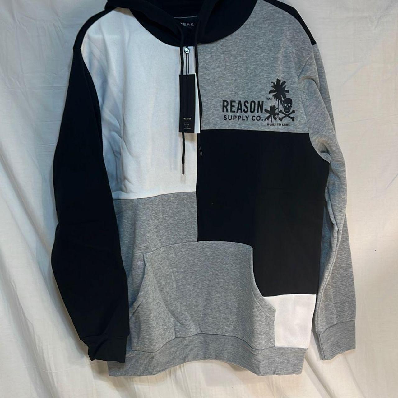 Rookie Colorblock Logo Fleece Hoodie-NWT-Men... - Depop