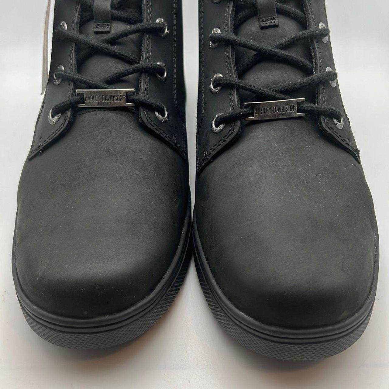 Harley-Davidson Men's Watkins Black Leather... - Depop