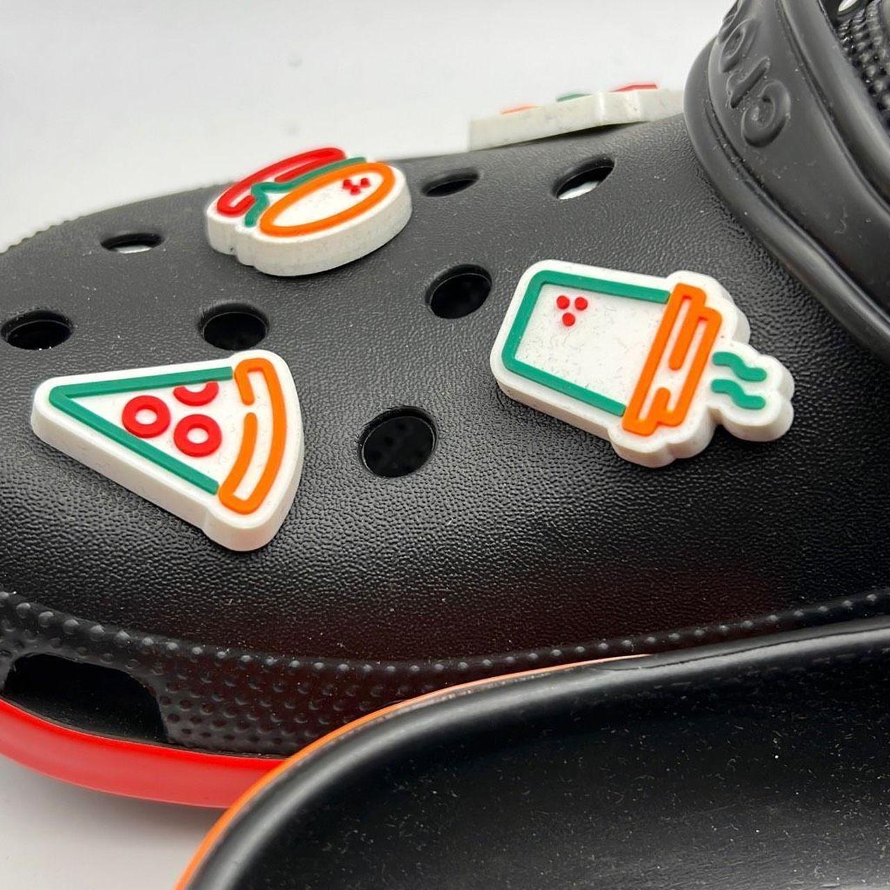 Crocs x 7-Eleven Classic Clog Black - Size 11 M... | Depop