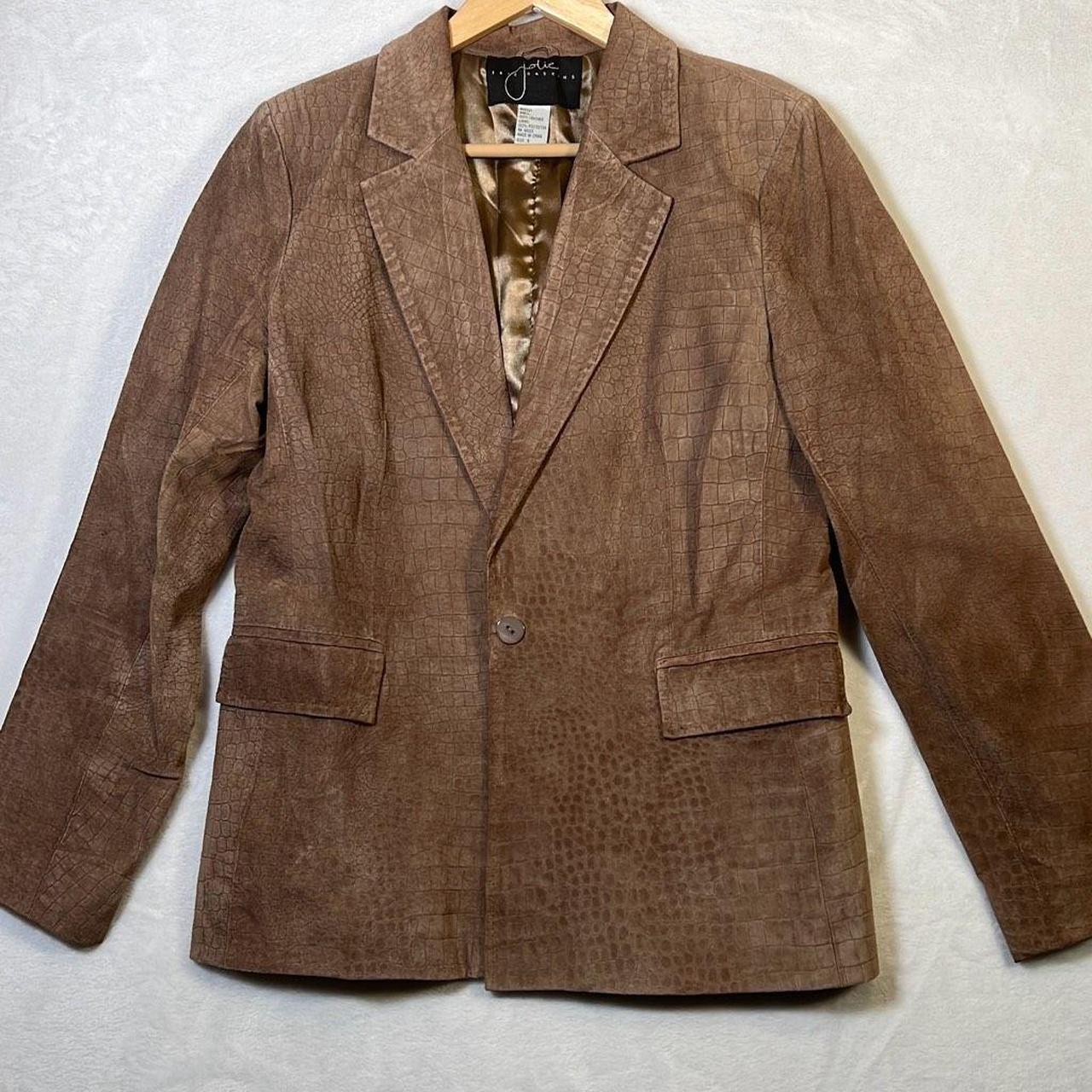 Vintage Jolie Eric Gaskins Crocodile Embossed... - Depop