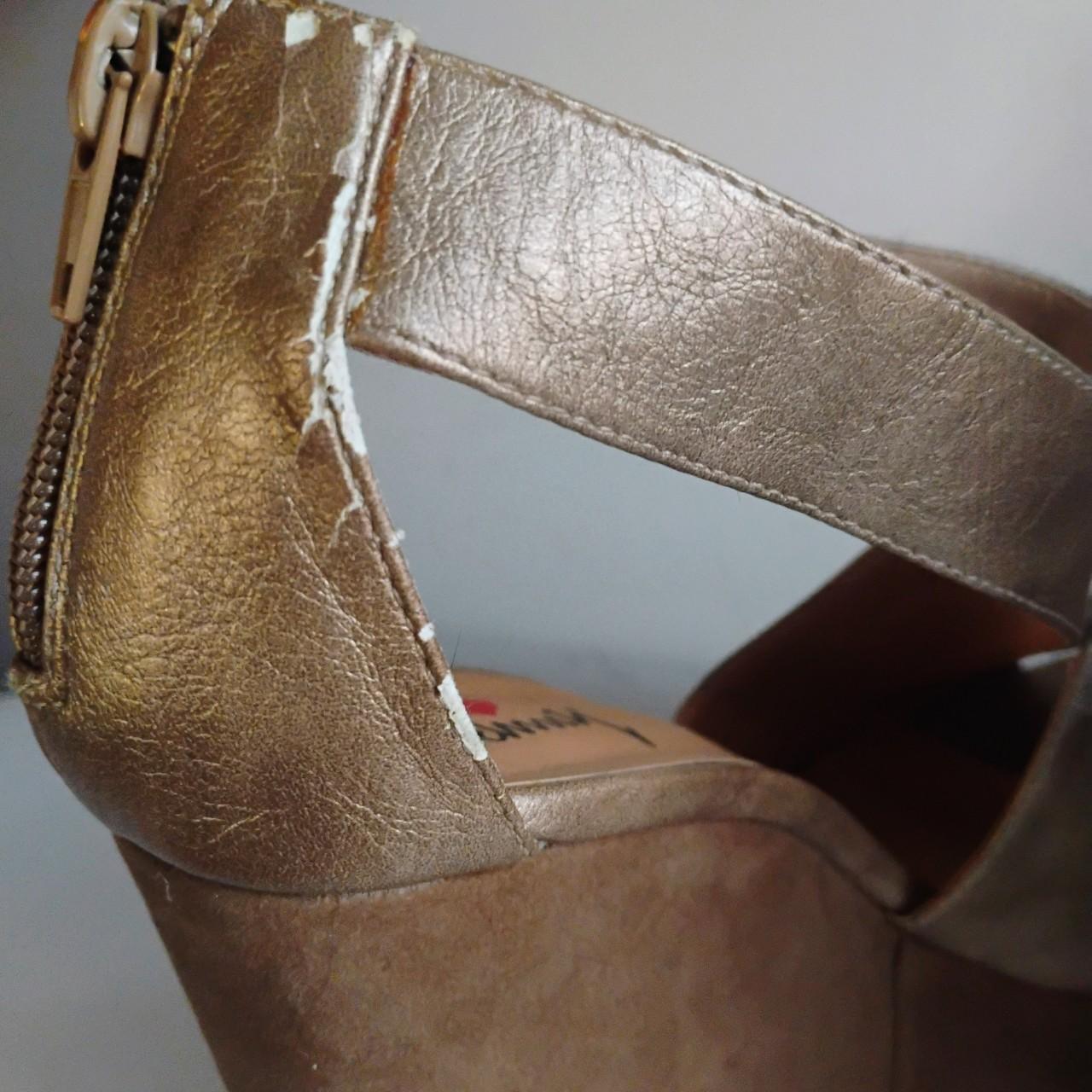 These Unique one of a kind Platform Wedges are in... | Depop