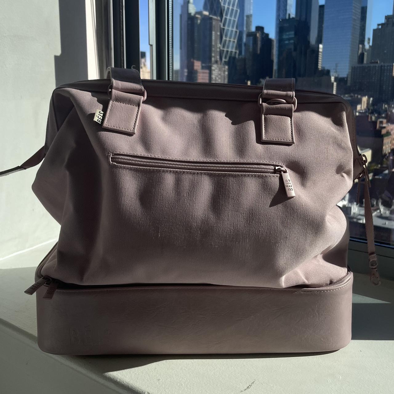 BEIS MINI WEEKENDER ATLAS PINK - only used once in... - Depop