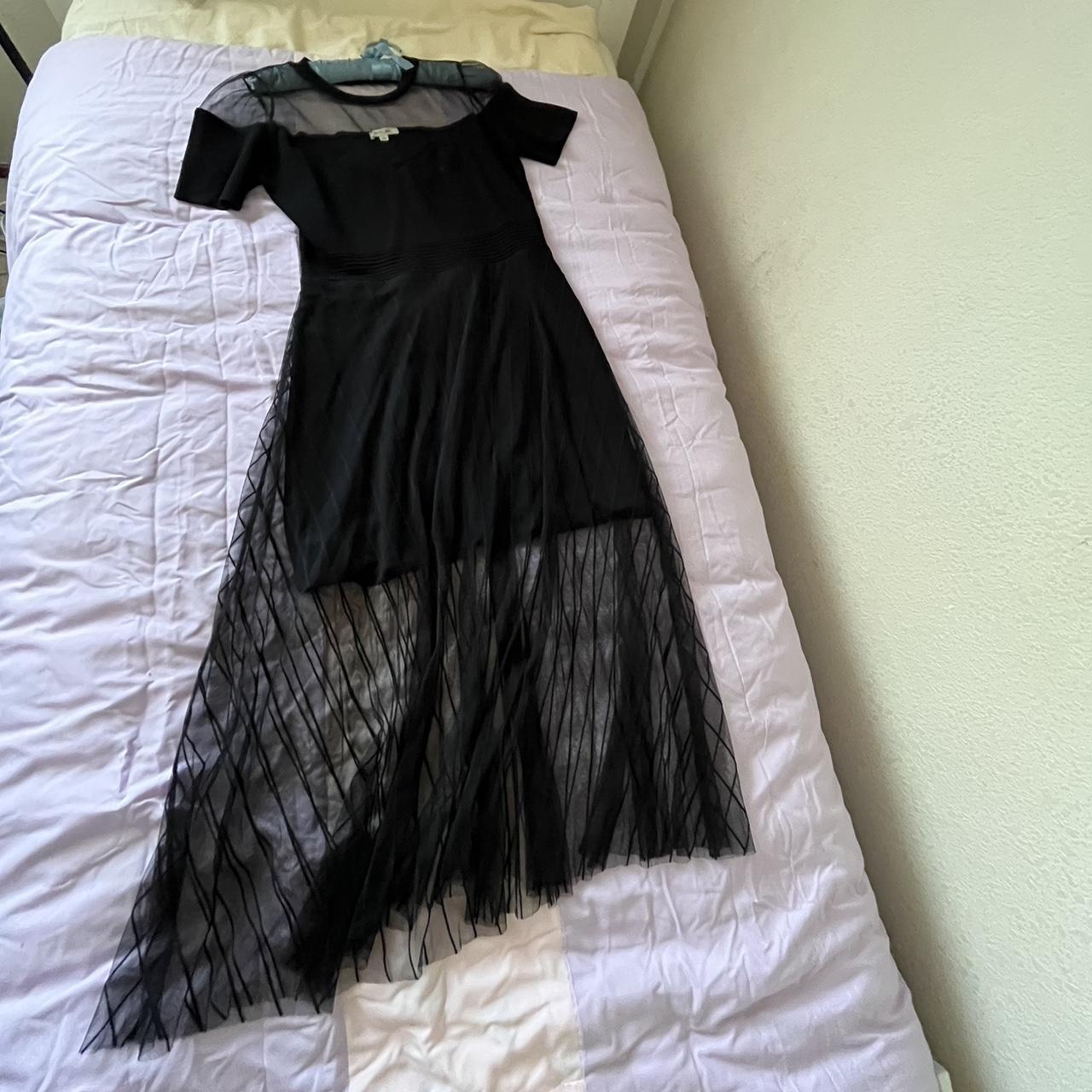 Gothic two layered dress Layered, 2 in 1... - Depop