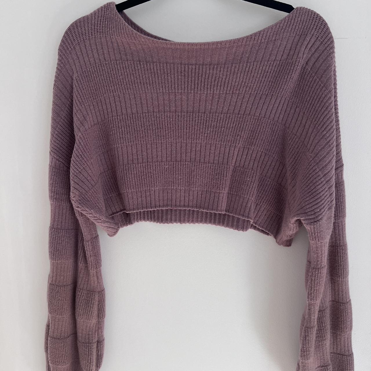 Cropped knit ♡ BRAND: Mooloola ♡ COLOUR: pink ♡... - Depop