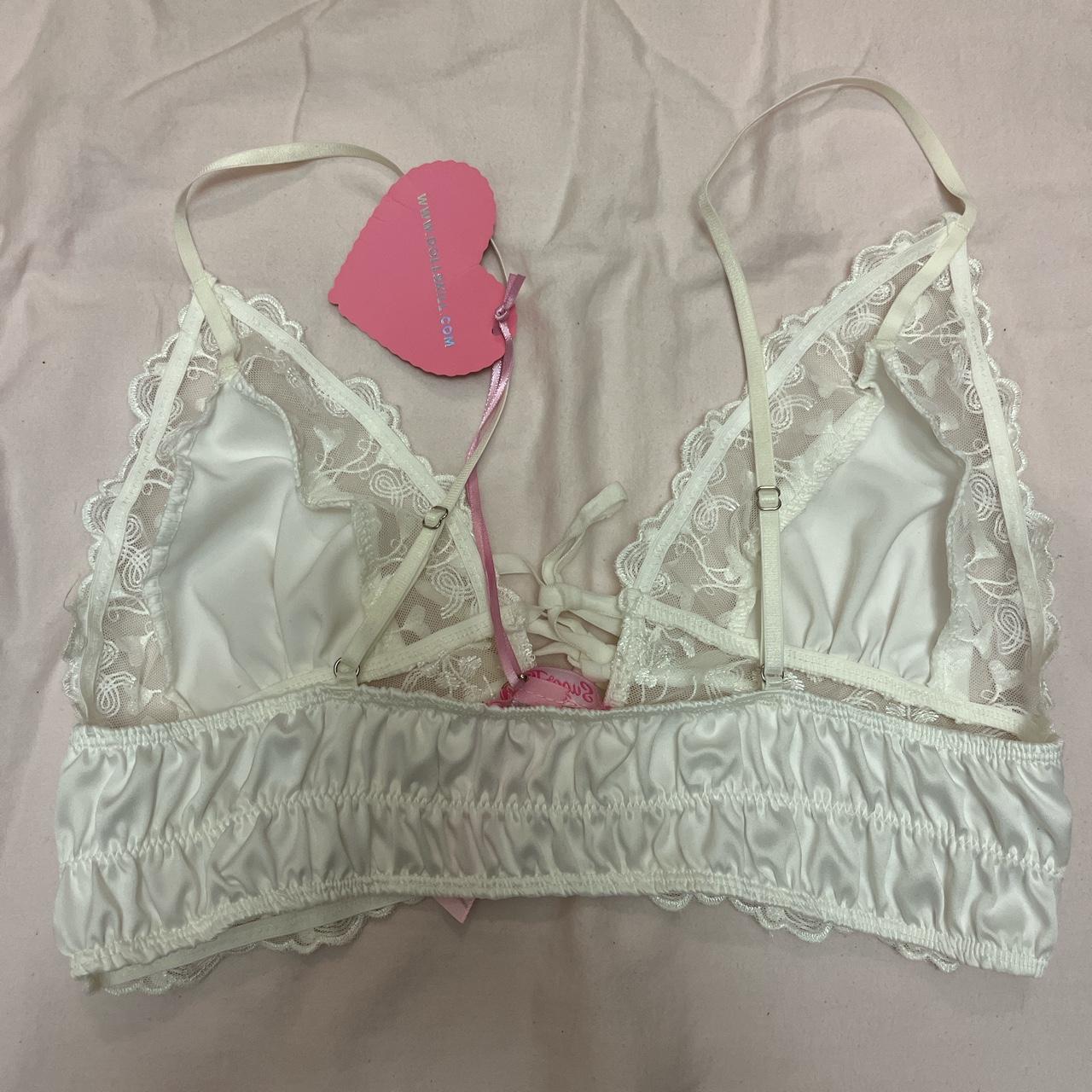 SOLD OUT Sugar Thrillz Bra and Bloomer set by Dolls... - Depop