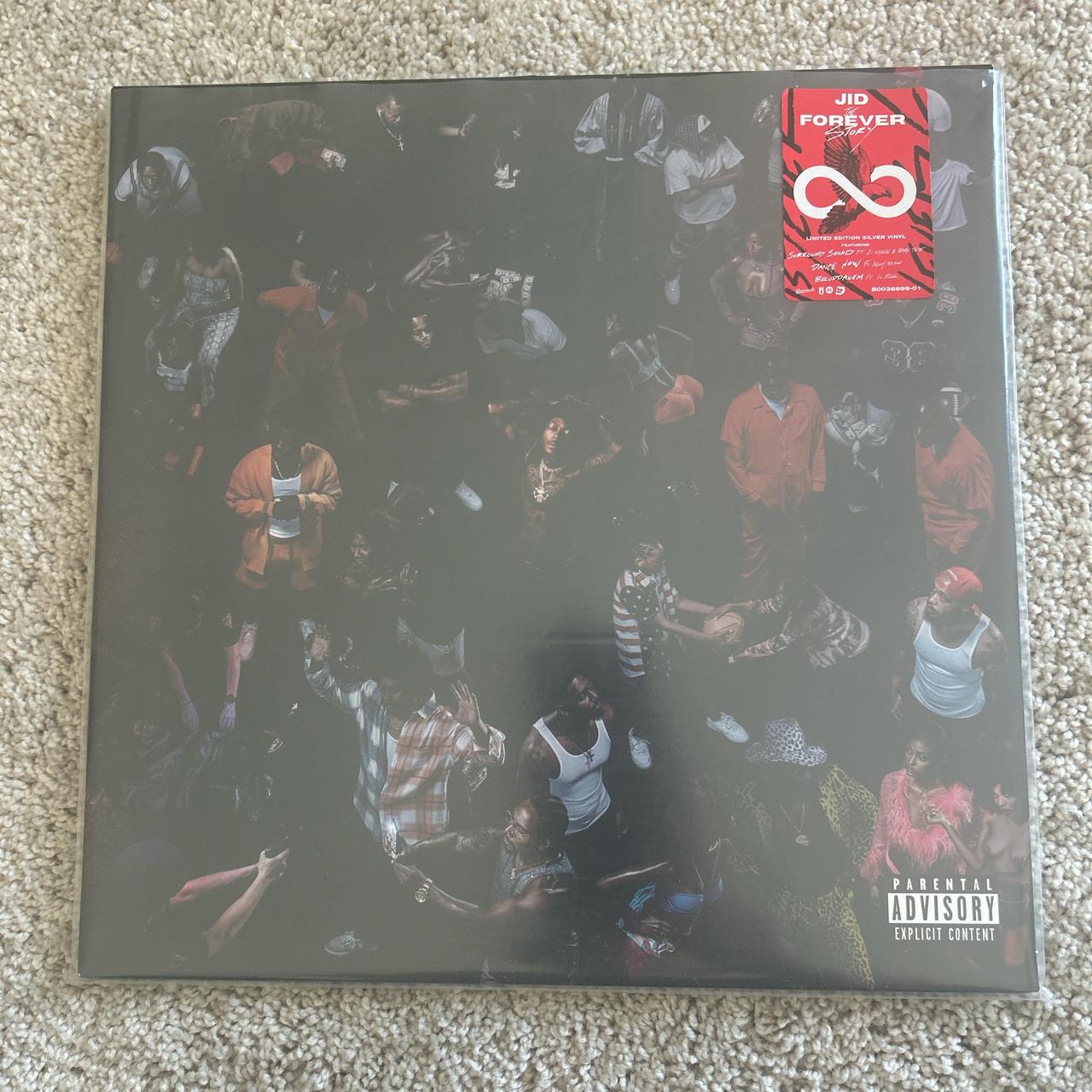 The forever story JID vinyl Used once Silver vinyl - Depop