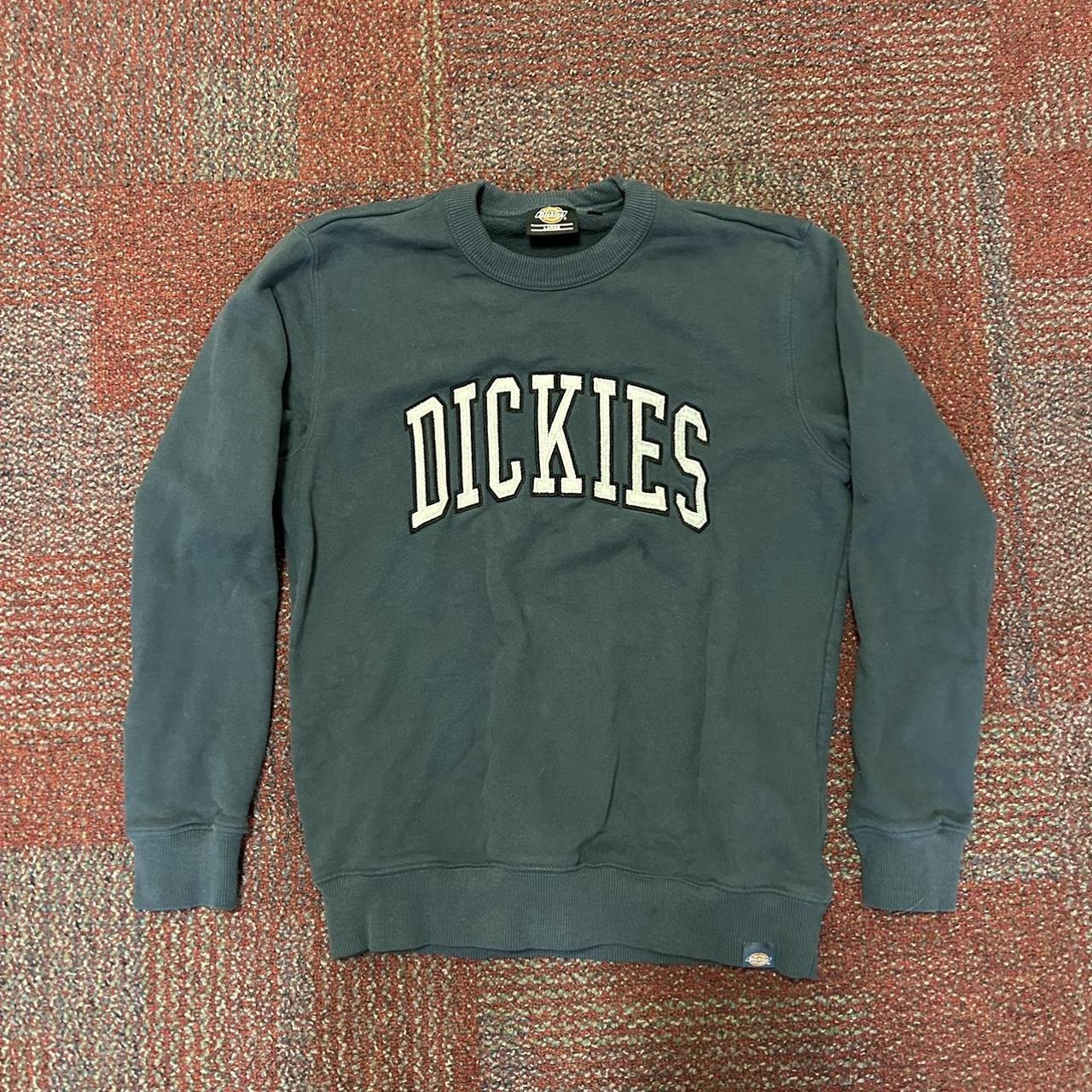 Dickies Light Blue Crewneck Size Large By Tag But Depop