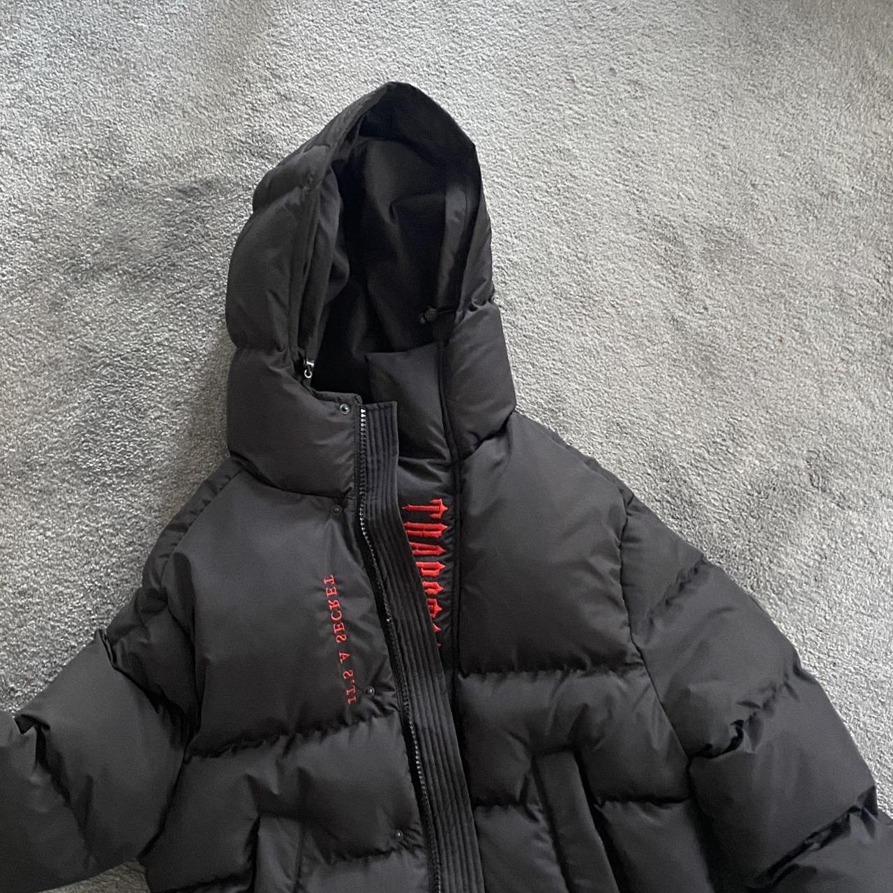 TRAPSTAR PUFFER JACKET DECODED 2.0 (infrared... - Depop