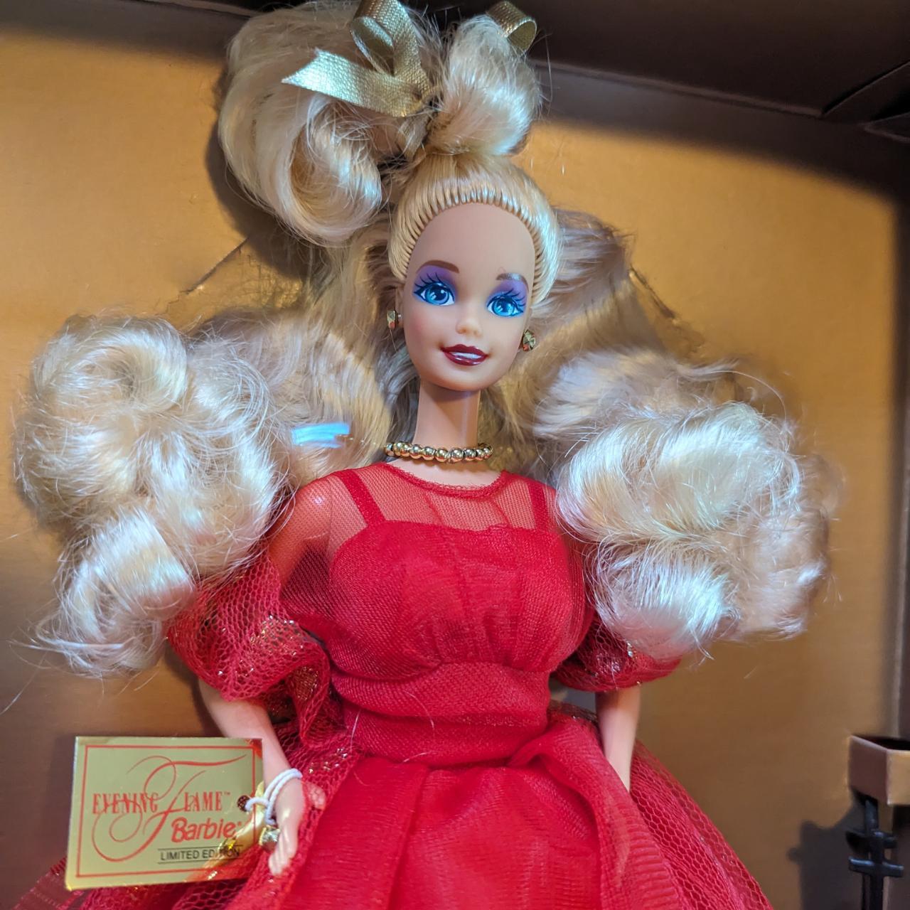 1991 Evening Flame Barbie Doll Limited Edition... - Depop