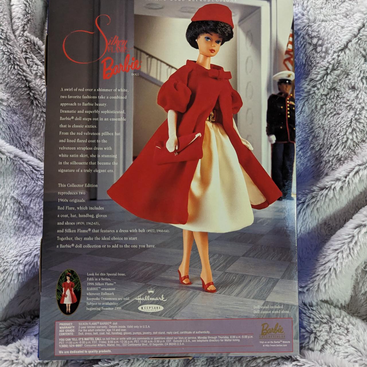 Vintage 1997 SILKEN FLAME BARBIE Mattel #18448 -... - Depop