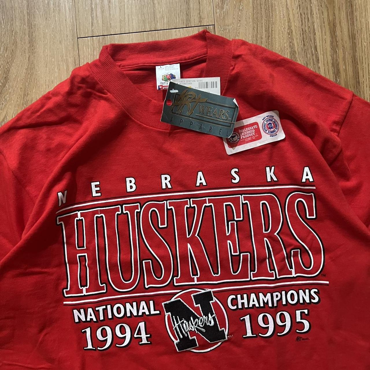 1995 Nebraska Huskers National... | Depop