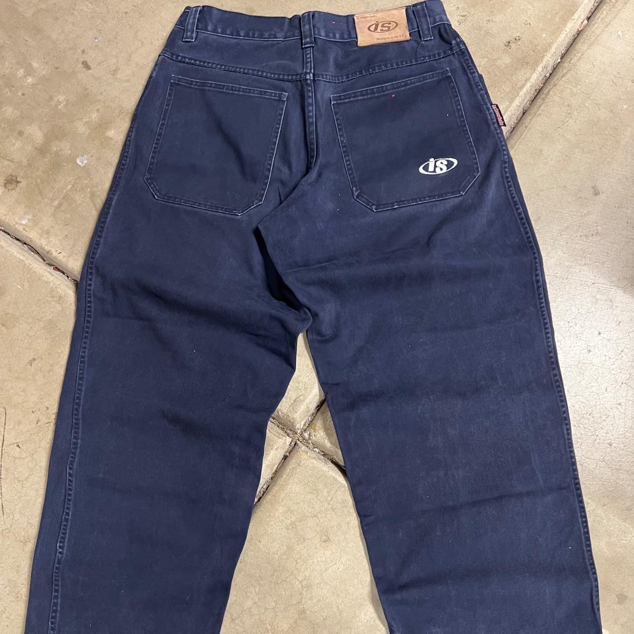 Vintage rare Navy Blue Interstate Jeans similar to... | Depop