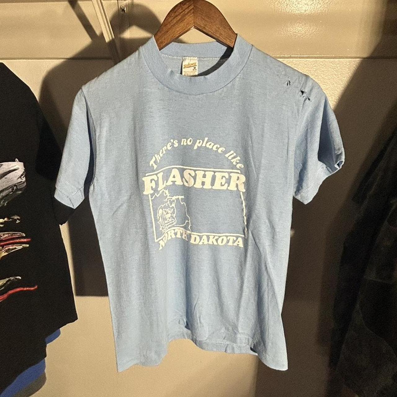 Vintage Flasher ND destination tee 🔸80’s 🔸Single... - Depop