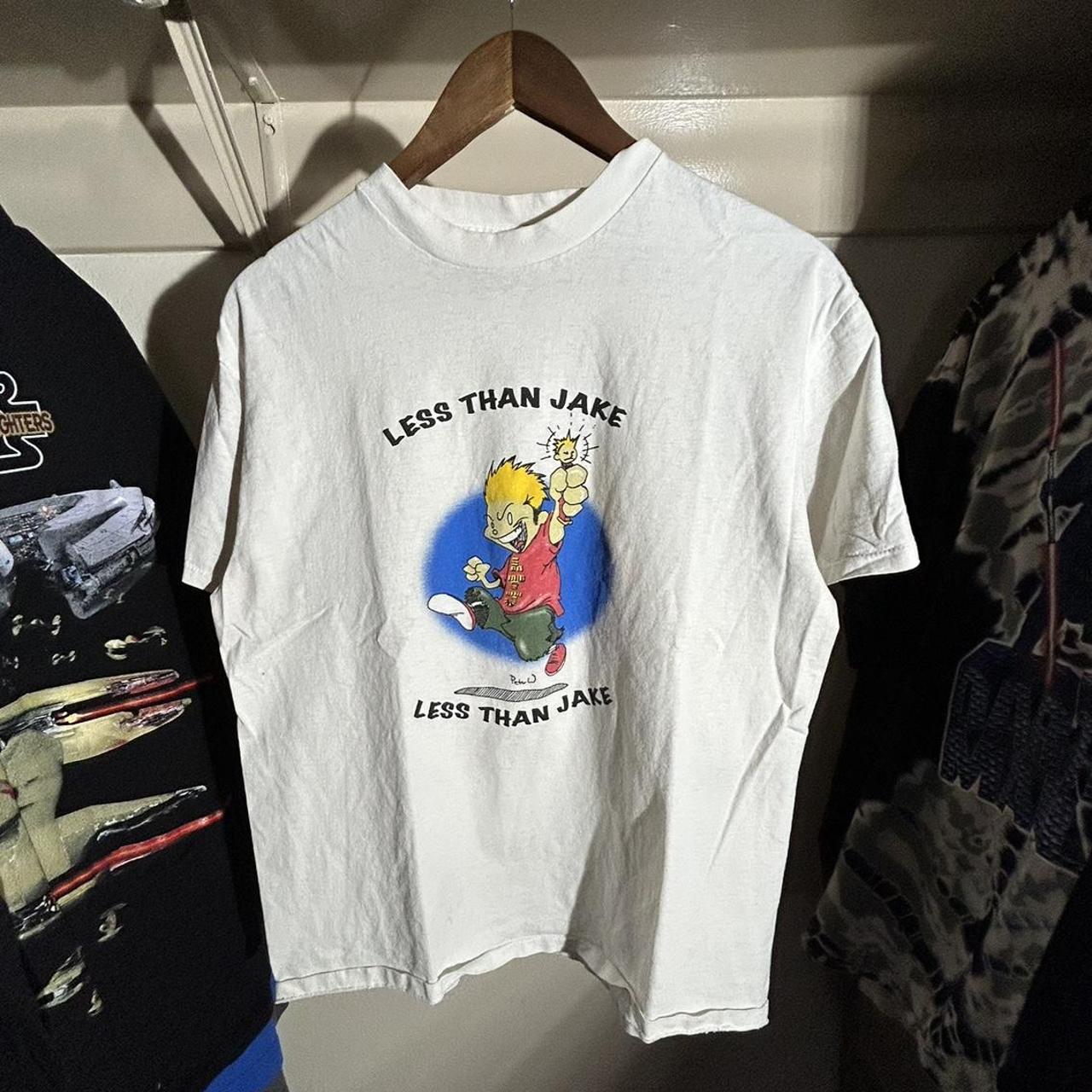 Vintage Less Than Jake Band tee 🔸90’s 🔸Single... - Depop