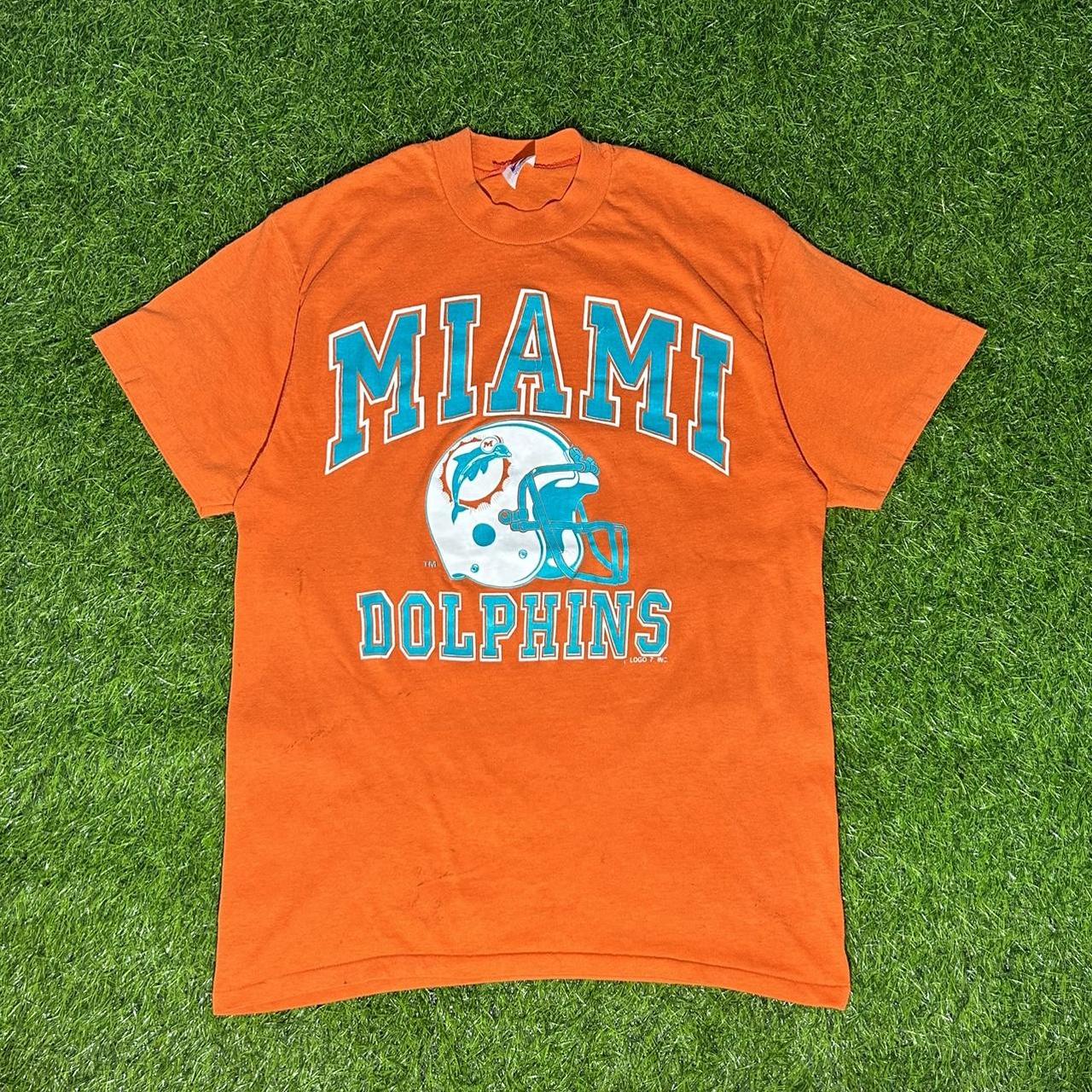 Vintage Miami Dolphins Tee 🔅90’s 🔅Single... - Depop