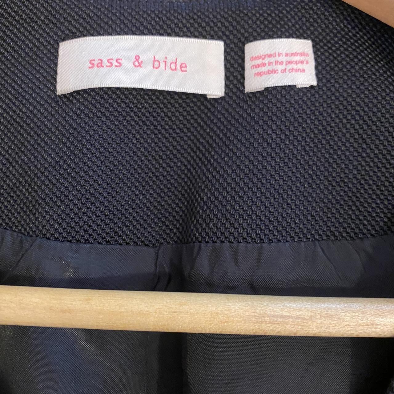 Sass & Bide Opus II cape. In black textured... - Depop