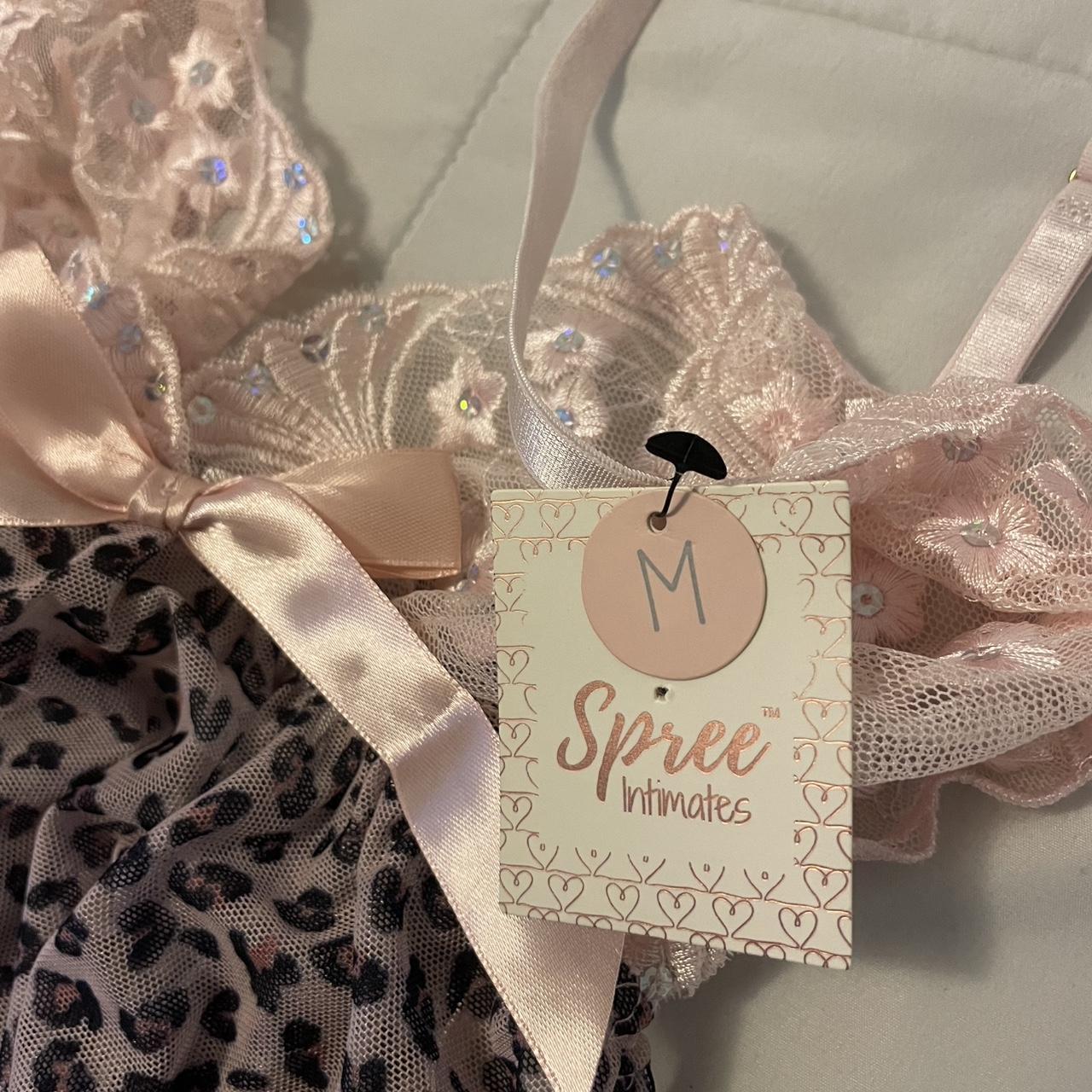 Pink Spree lingerie top #lingerie #coquette | Depop