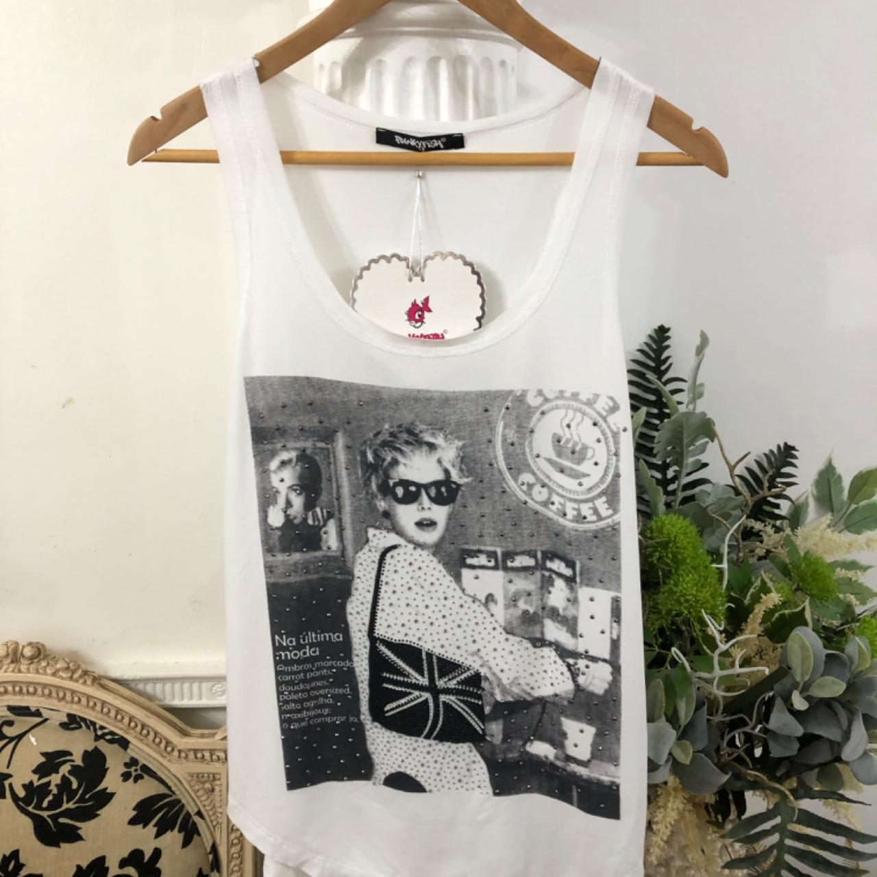 Punkyfish girl in coffe shop with stud and... - Depop