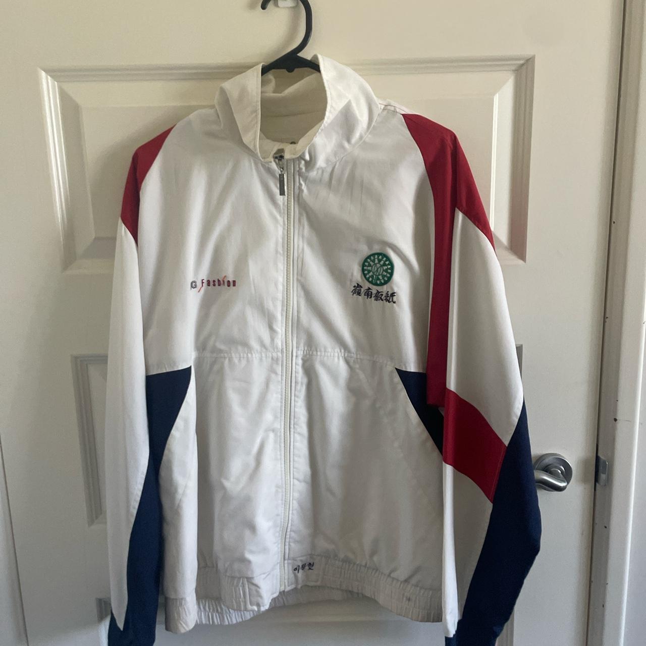 LG Fashion Zip Up Jacket Size XL, can fit a M/L - Depop