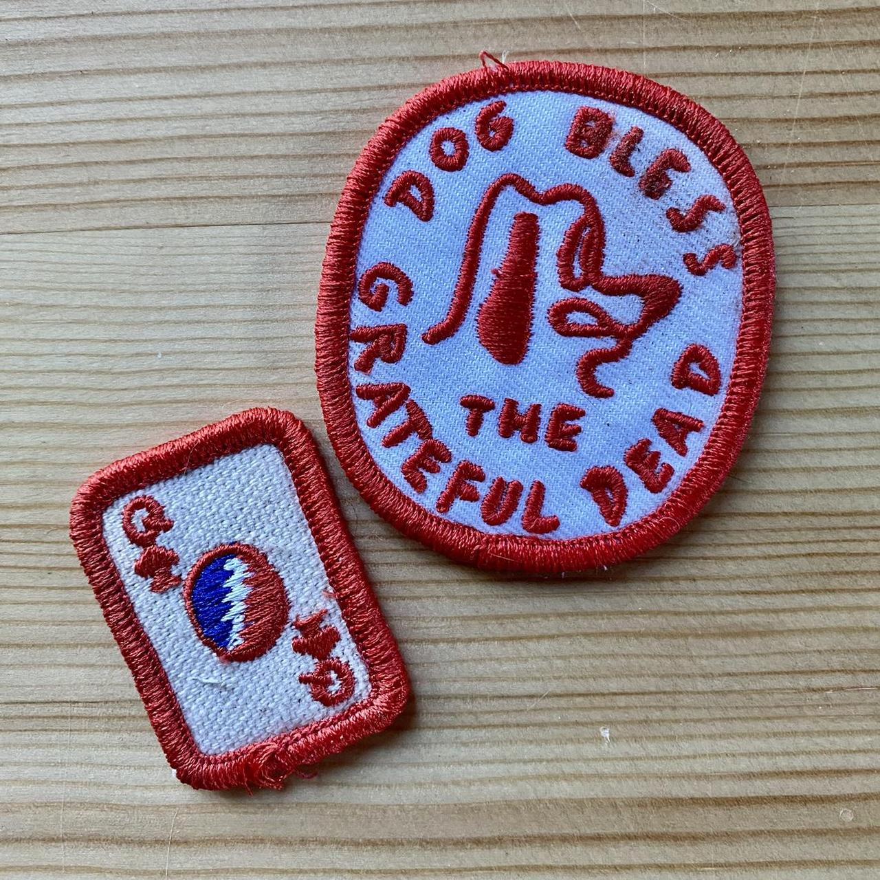 Dog Bless the Grateful Dead patches by Elmer... - Depop